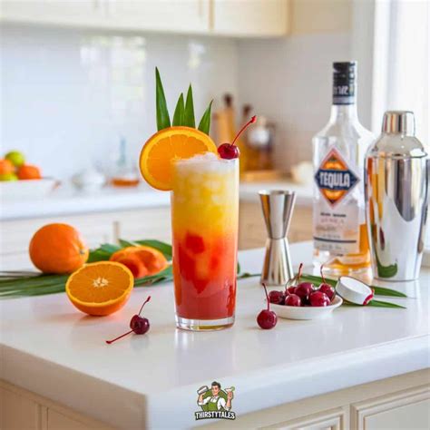 Tequila Sunrise Cocktail Recipe