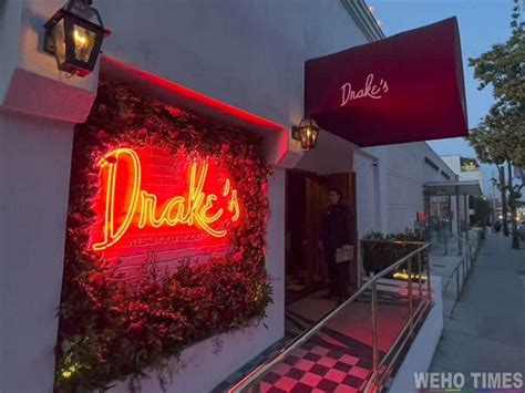 Drakes Hollywood Has Officially Opened In West Hollywood Weho Times West Hollywood News