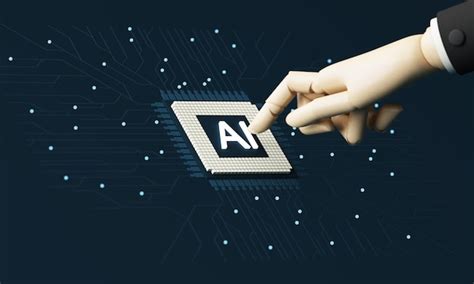 Premium Photo Cube Shape Electronic Brain With Gyrus Symbol Ai