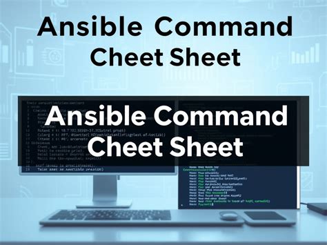 Ansible Command Cheat Sheet Johngais Tech Forge