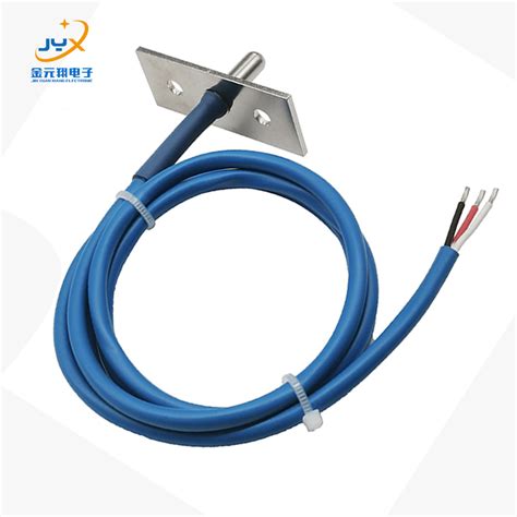 Stainless Steel Flange 3 Wire Type Thermistor Sensor Ds18b20 Ntc Temperature Sensor J 481