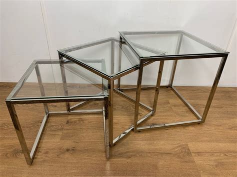 Nesting Tables Three Side Tables Catawiki
