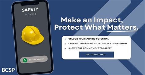 The Value Of Bcsp Certifications Board Of Certified Safety Professionals