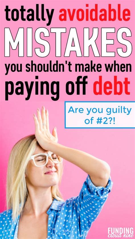 10 Mistakes I Made While Paying Off Debt