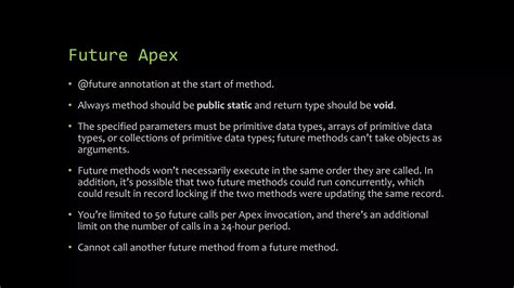 Asynchronous Apex Pptx