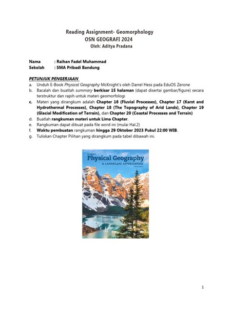 1698474785 reading assignment 2 geomorphology pdf dune erosion