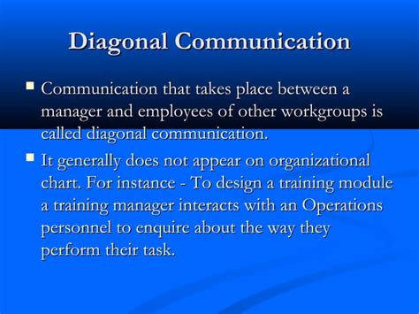 Communication Flows In An Organization Ppt