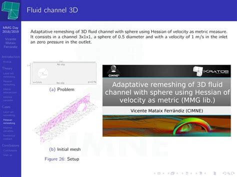 Application Cases Of MMG Library In The Kratos Multiphysics AKA Kratos Framework PPT