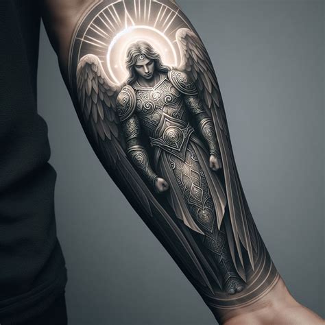 Angel Armor Tattoo