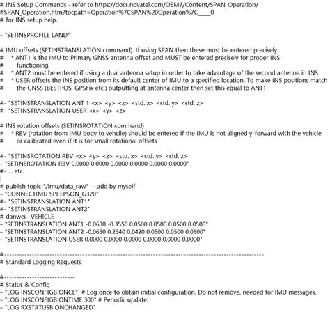 Rostopic Echo Gps Imu And Novatel Oem7 Corrimu No Data Output · Issue 38 · Novatel Novatel