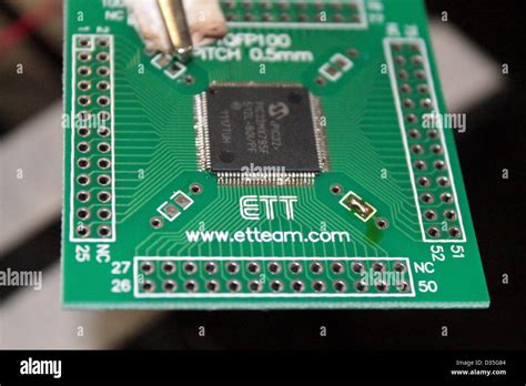 Microchip Pic32 Tqfp Socket 100pins Adapter Microchip Pic32
