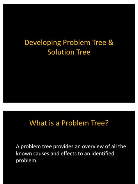 pdf how to develop a problem tree dokumen tips
