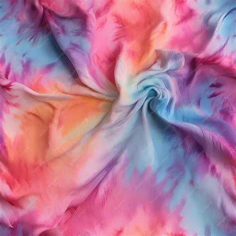 Gradient Tiedye Textile Surface Premium Ai Generated Image