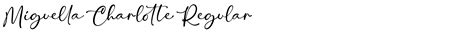 Miguella Charlotte Font Webfont And Desktop Myfonts