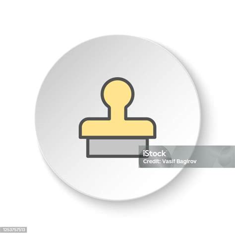 웹 아이콘 복제 누르기 스탬프를 위한 라운드 버튼입니다 버튼 배너 라운드 응용 프로그램 일러스트에 대한 배지 인터페이스 Dna에 대한 스톡 벡터 아트 및 기타 이미지