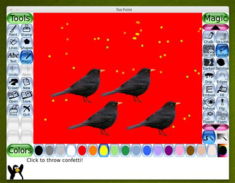 Emboss Effect In Tux Paint At Delbert Sanders Blog