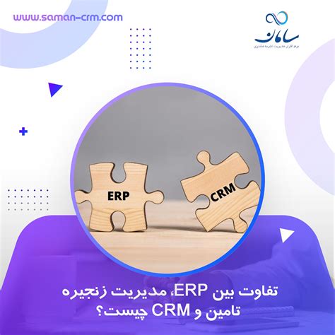 تفاوت بین Erp و Crm چیست؟ ارتباط این دو با مدیریت زنجیره تامین چیست؟