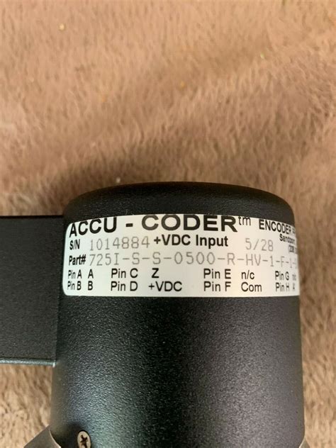 new encoder products accu coder 725i s s 0500 r hv 1 f 1 sxnn s n