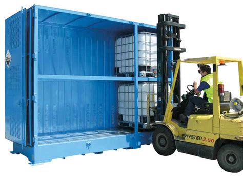 Single Depth Flammable Liquids Store 6 Ibc — Spilldoc Australia