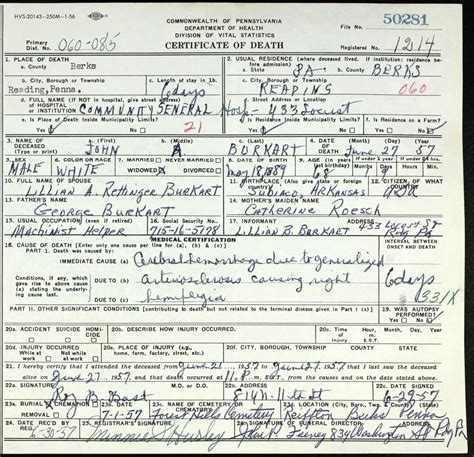 John A Burkart 1887 1957 Find A Grave Memorial