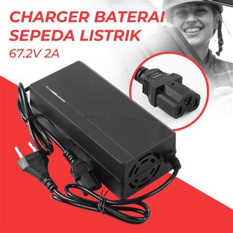 Jual Deek Robot Adaptor Charger Baterai Converter Sepeda Listrik V A Kab Temanggung