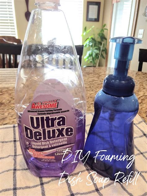 The Night Life Of A Scientist DIY Foaming Dish Soap Refill