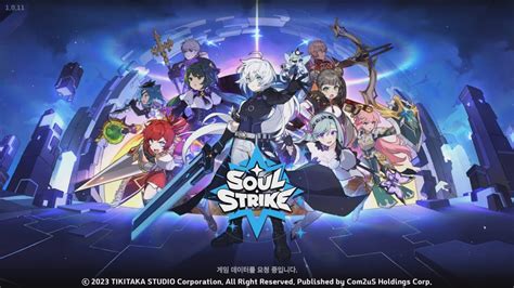 신작 모바일게임 애니메이션 판타지 어드벤처 Rpg 소울 스트라이크 핵앤슬래시 키우기 플레이 컴투스홀딩스 신작 국산