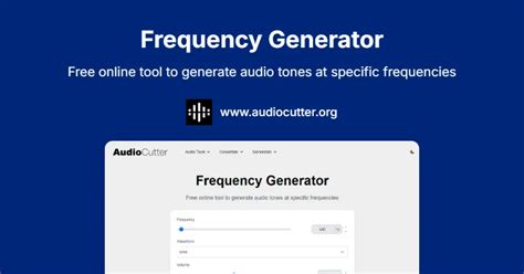 Professional Online Frequency Generator And Audio Tool