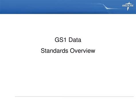 PPT GS1 Data Standards Overview PowerPoint Presentation Free Download ID 540686