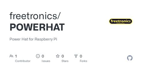 github freetronics powerhat power hat for raspberry pi