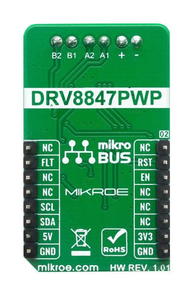 Mikroe 4125 Mikroelektronika Click Board Stepper 14 Click Stepper