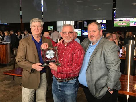 A Great Evening Celebrating With Steve Denney As He Retires From Baker