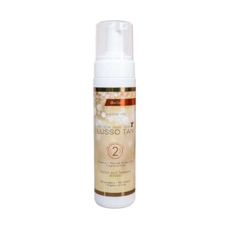 Lusso Tan Self Tanning Mousse Ultra Dark