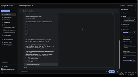 Gemini 20 Flash Thinking 谷歌推出的最新推理模型，支持百万上下文展示思考路径 Ai工具集
