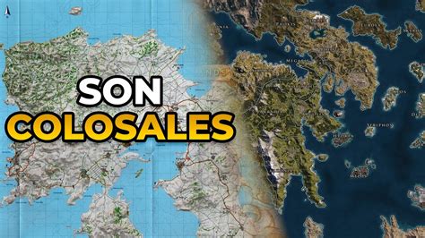 Los Mapas Más Grandes En La Historia De Los Videojuegos Youtube