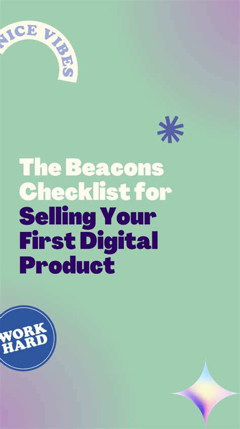 5 Simple Steps To Sell Your First Digital Product On Beacons Beacons Creator University
