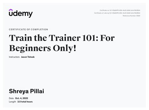 Shreya Pillai On Linkedin Udemy Course Completion Certificate