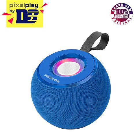 Promate Juggler Lumiflux Wireless High Definition Speaker Blue Shopee Philippines