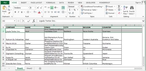 Protecting Data By Hiding A Row S And Column S In Microsoft Excel 2010