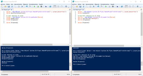 Comunicar Dos Procesos En Powershell Mediante El Uso De Tuberías Pipes