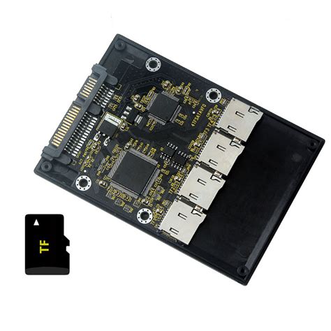 4 Micro Sd To Micro Sata Adapter Raid Tf Card To 2 Grandado