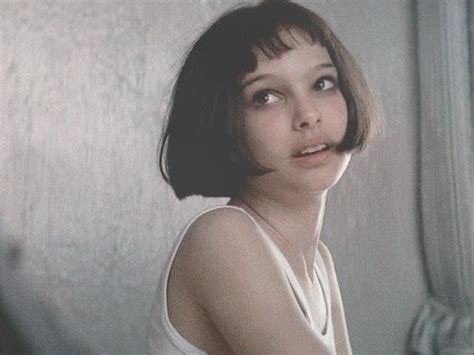 Natalie Portman In Leon The Professional 1994 Bob Styles Short Hair
