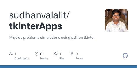 Github Sudhanvalalittkinterapps Physics Problems Simulations Using Python Tkinter