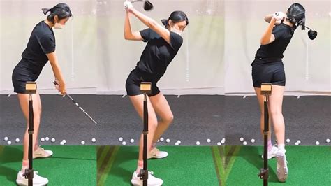 주니어 출신 에이빈 골퍼의 완벽한 백스윙탑포지션 골프스윙보시죠 Youtube