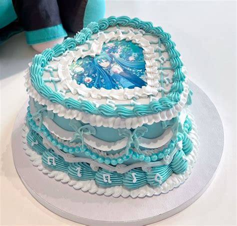 Miku Cake Cake Hatsune Miku Vocaloid