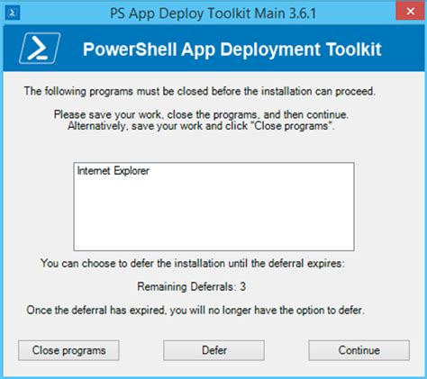 Psadt For The Win With Intune