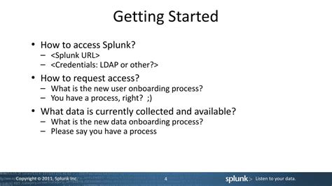 PPT Getting Started With Splunk PowerPoint Presentation Free Download ID 1635090