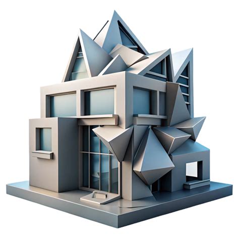 Unforgettable Artistic Deconstructivist Building With Fragmented Shapes And Distorted Angles