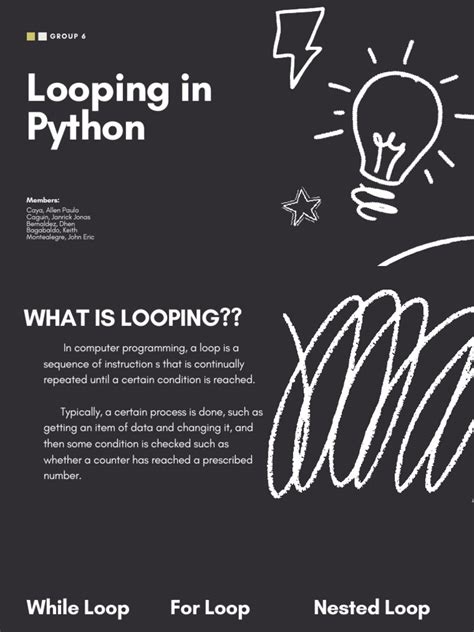 Looping In Python Pdf