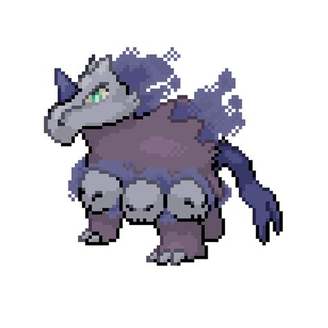 Grievossal Fakemon Sprite By Retronc On Deviantart